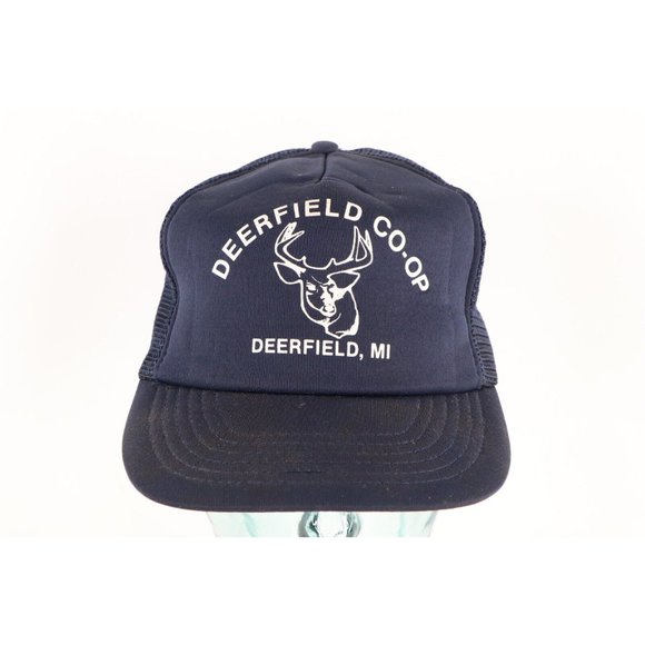 Vintage | Accessories | Vintage 9s Deerfield Coop Spell Out Deer Buck ...